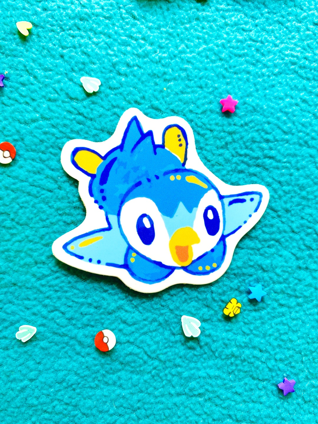 Piplup Posca Style Stickers - Etsy