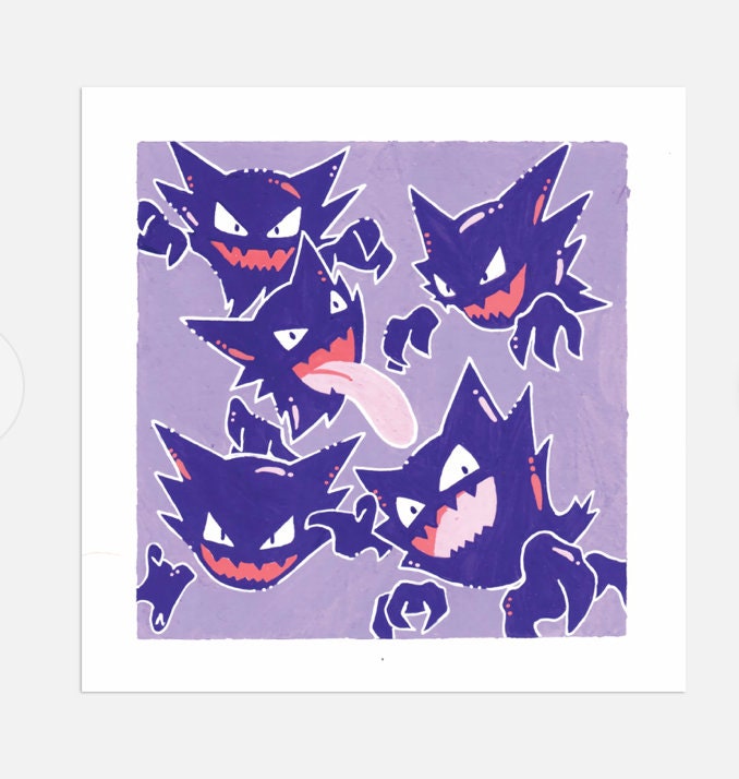 Haunter Print - Etsy