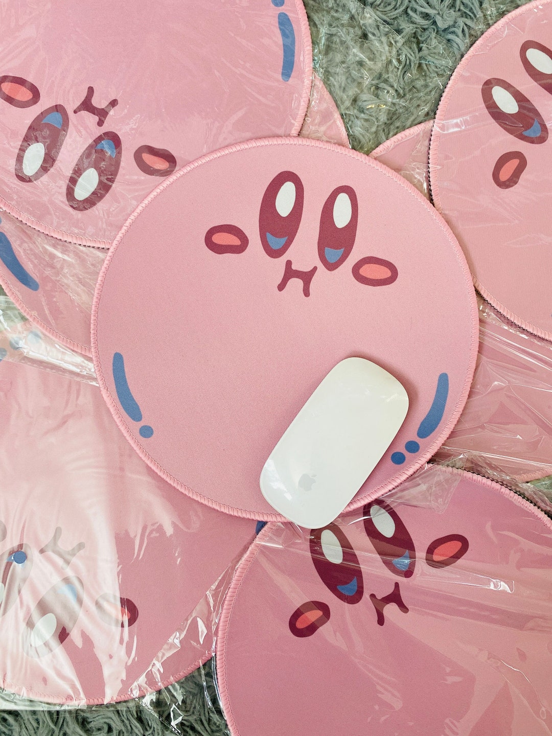 Kirby Round Mousepad - Etsy