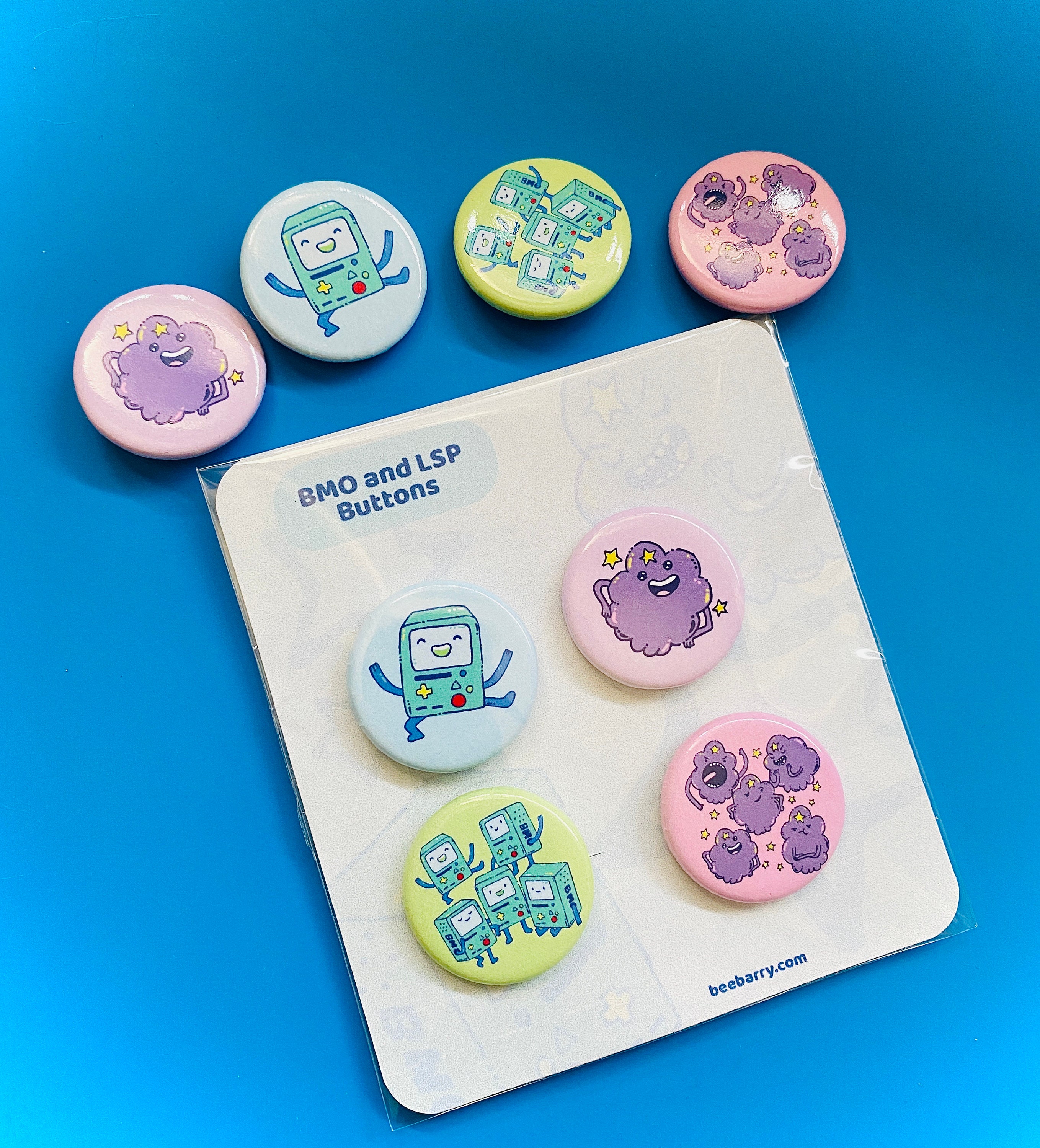 BMO and LSP Button Pins - Etsy