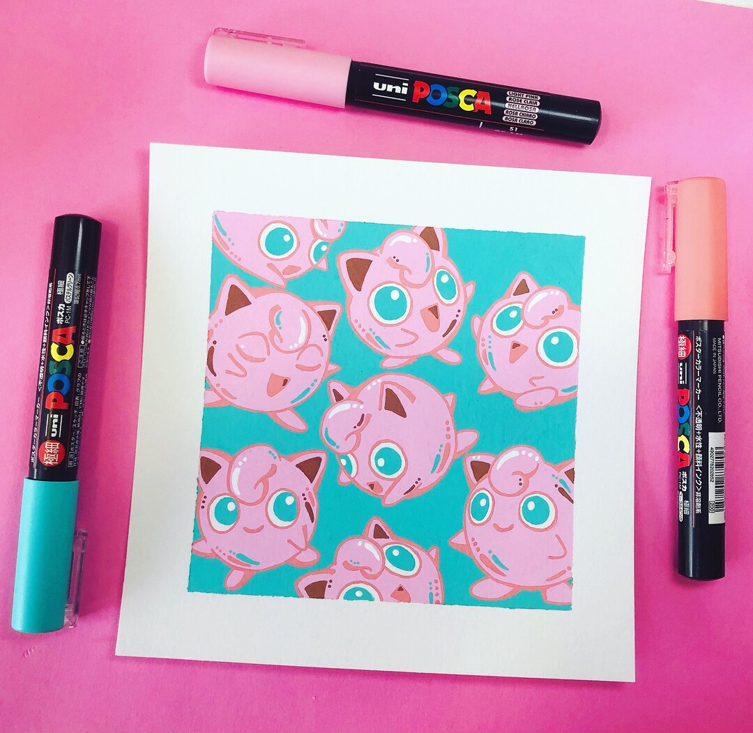 Jigglypuff Collage Print - Etsy