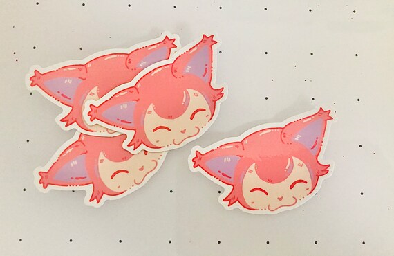 Skitty Bite Sticker - Etsy