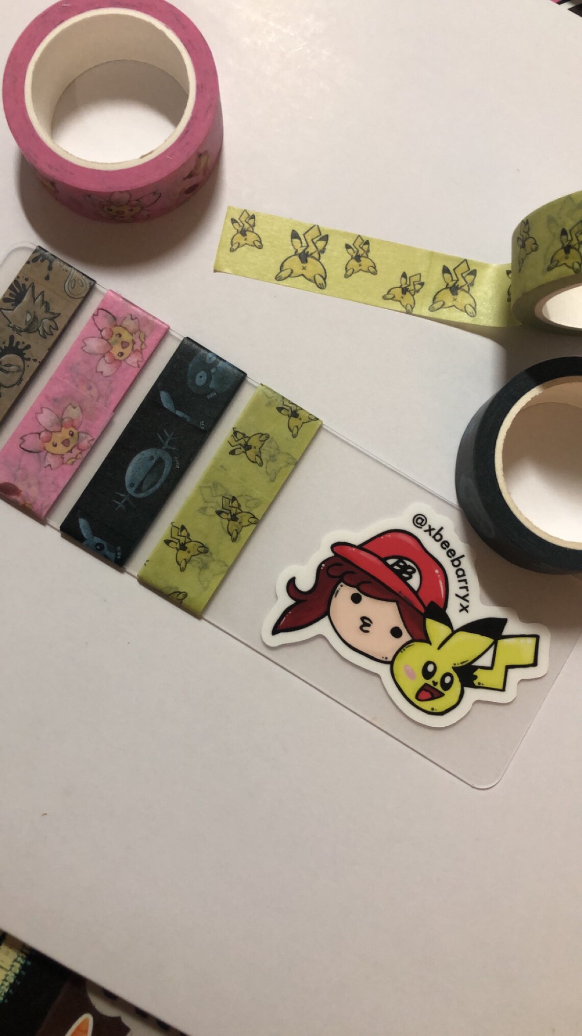Sample Pokemon Washi Tape - Etsy