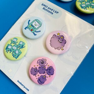 BMO and LSP Button Pins - Etsy