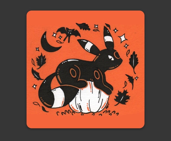 Umbreon Fall Stickers - Etsy