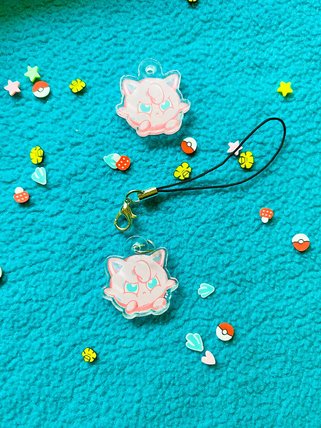 Angry Jigglypuff Charms - Etsy