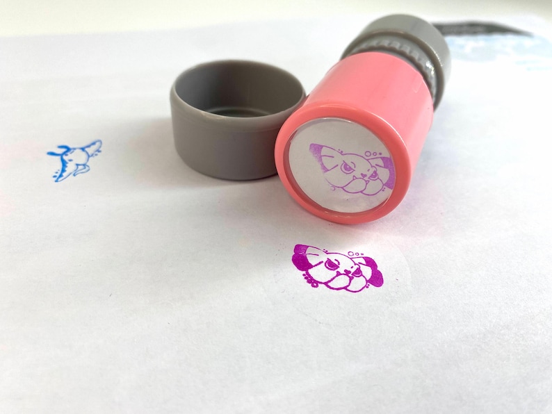 Pokemon Self-ink Stamps - Etsy