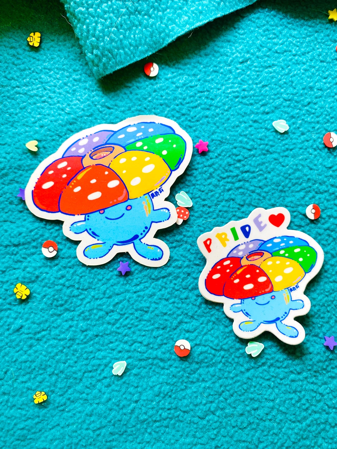 Pokemon Vileplume Pride Stickers - Etsy