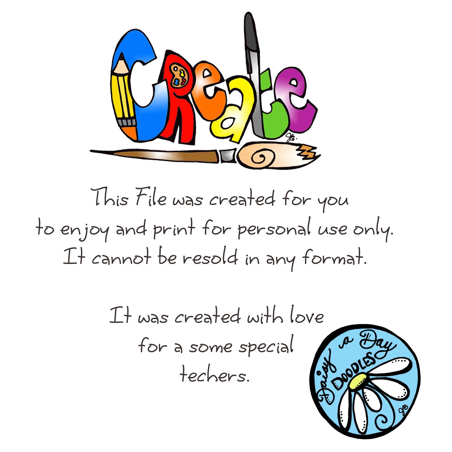 Power Words Doodle Words Goals Coloring Pages - Etsy