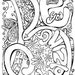 Adult Coloring 5 Pages - Set 1 - Etsy