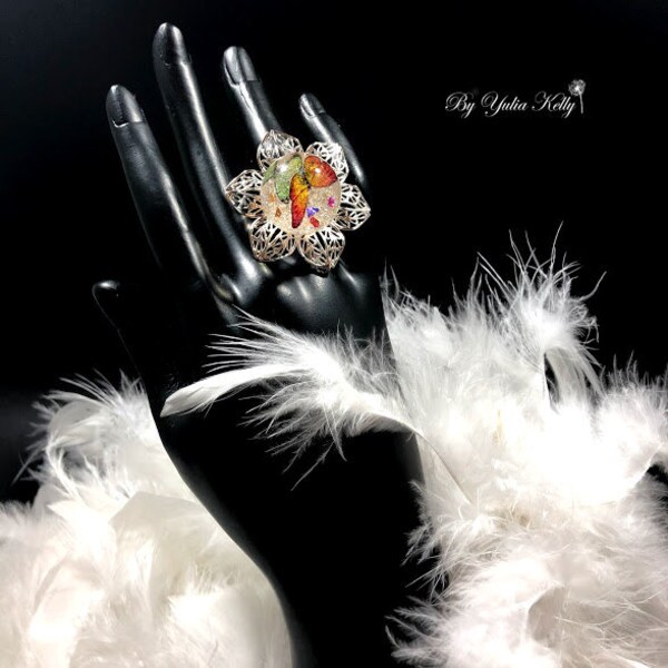 Epoxy Terrarium Ring - Etsy