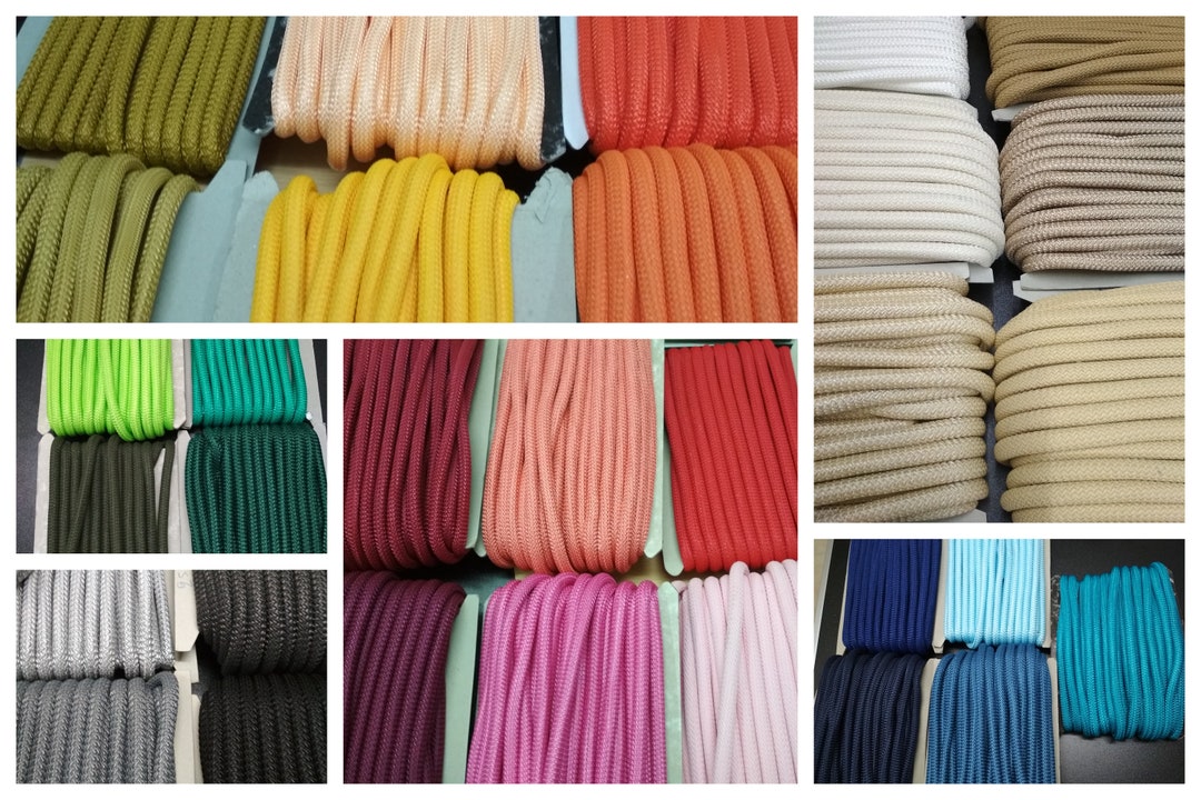 10mm Round Braided Cord, Paracord Rope, Strong Climbing Cord, Thick ...