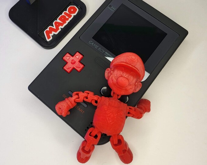 Magnetic Articulated Mario Fidget Toy Super Mario Toy - Etsy