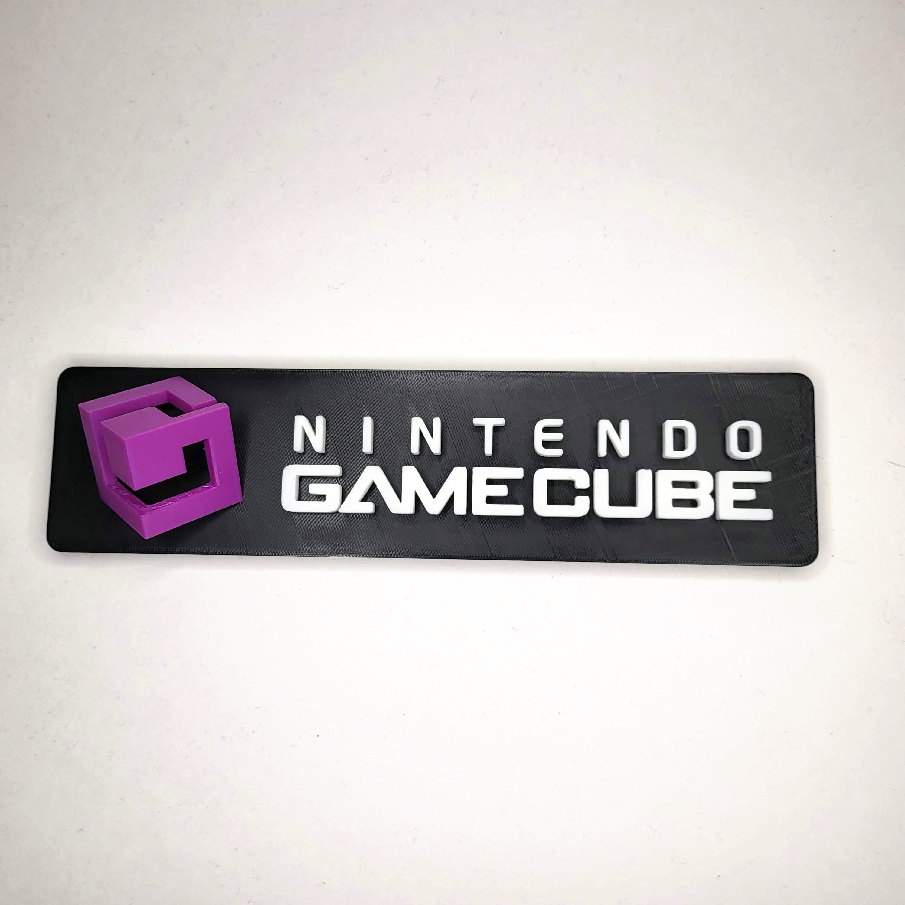 Nintendo Gamecube 3D Shelf Display Gaming Setup Enhancement Wall ...