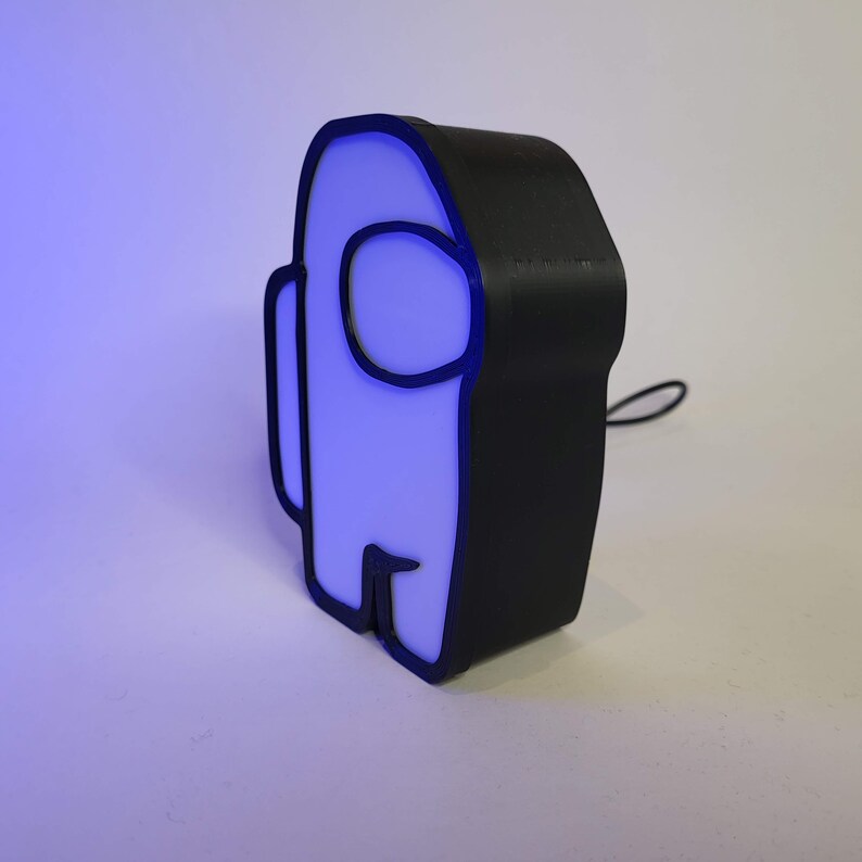 Among Us Crewmate RGB LED Display Lamp - Etsy