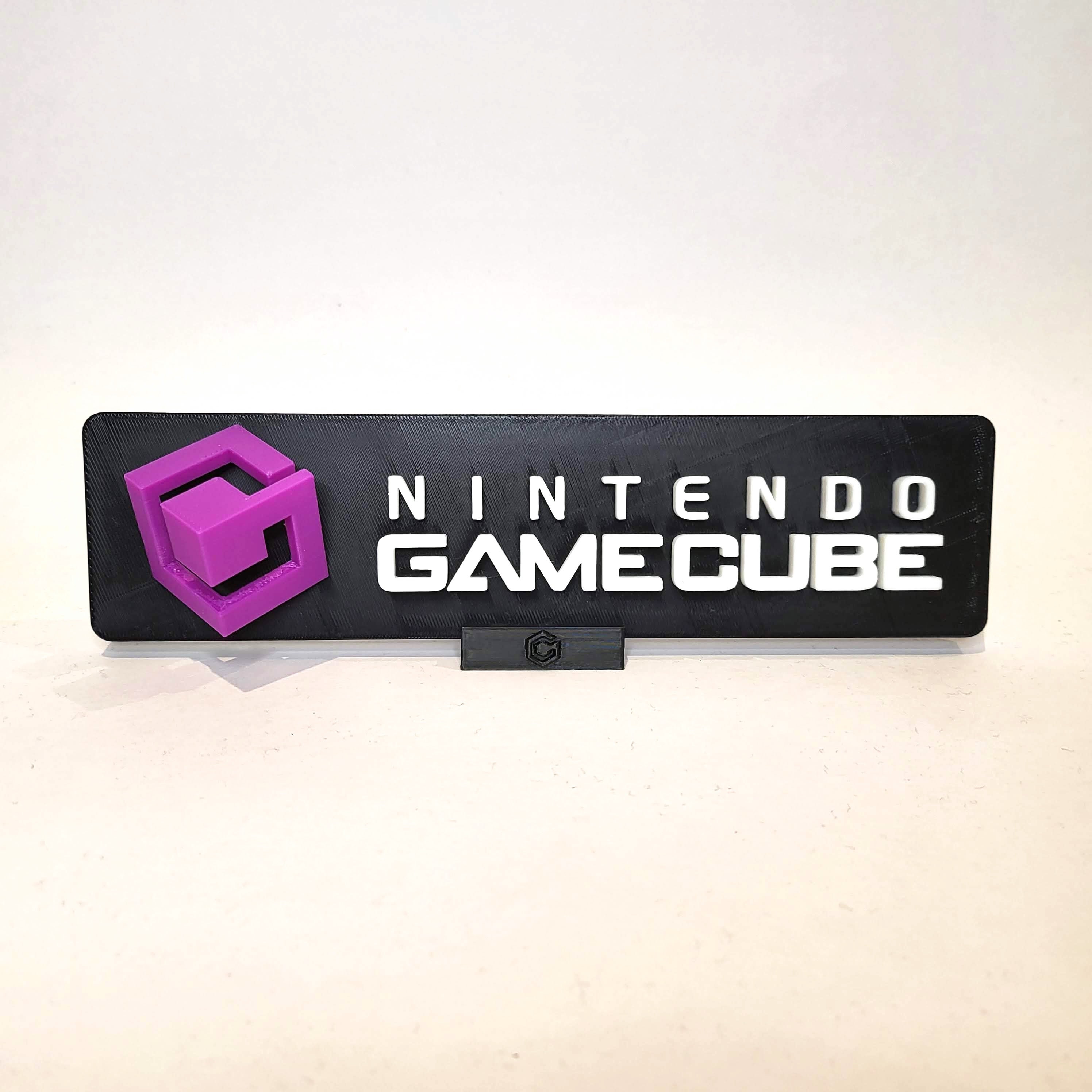 Nintendo Gamecube 3D Shelf Display Gaming Setup Enhancement Wall ...