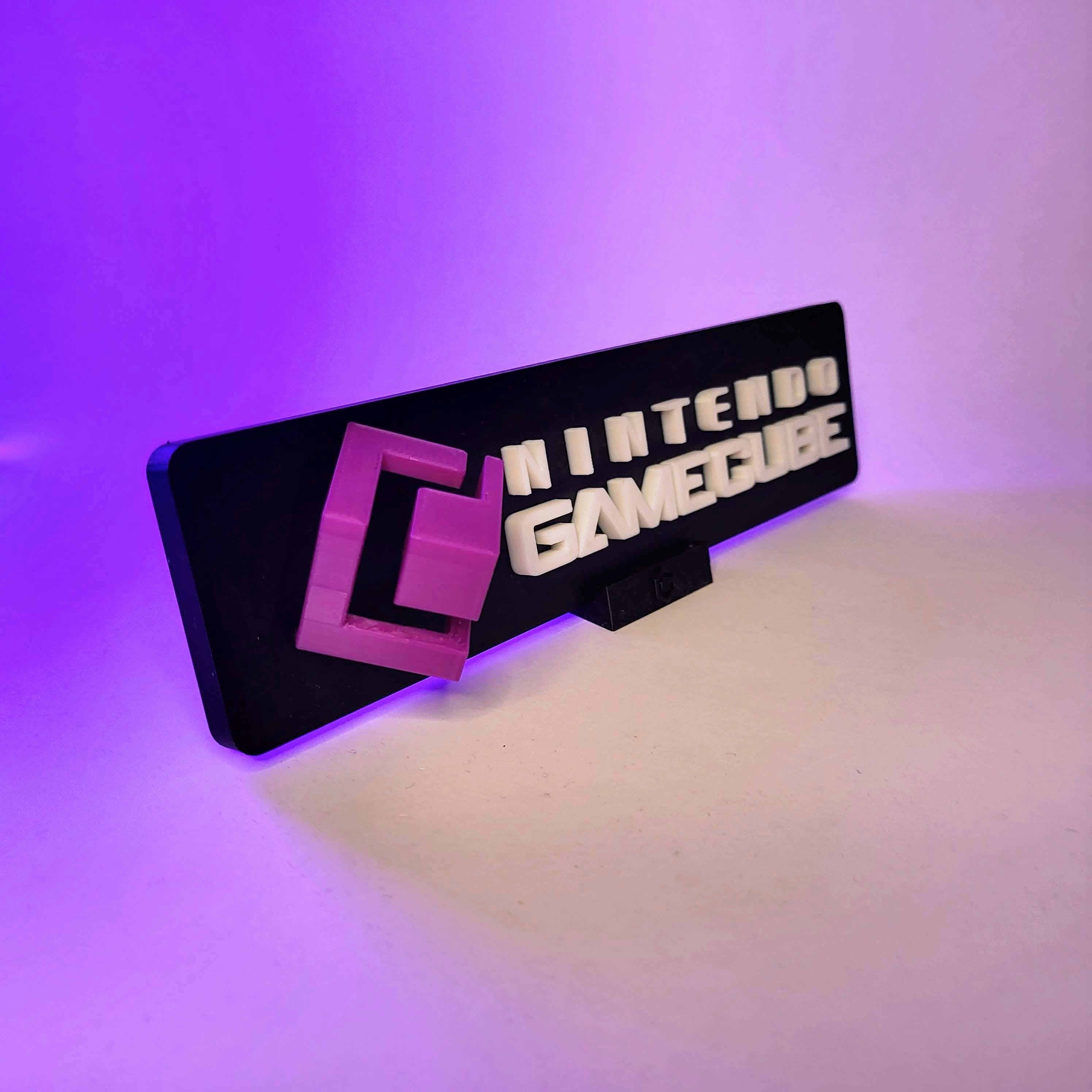 Nintendo Gamecube 3D Shelf Display Gaming Setup Enhancement Wall ...