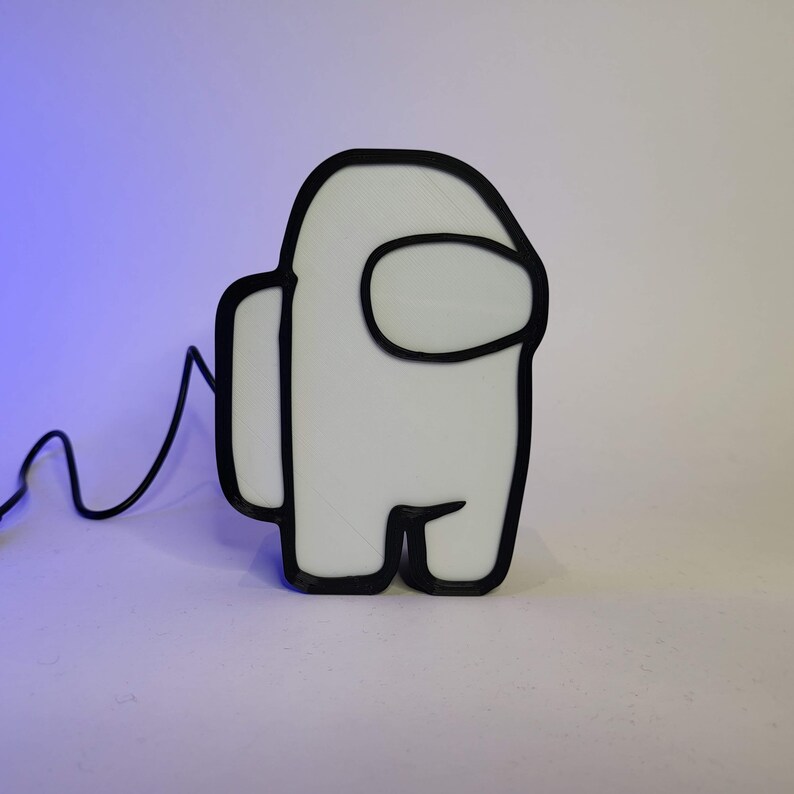 Among Us Crewmate RGB LED Display Lamp - Etsy