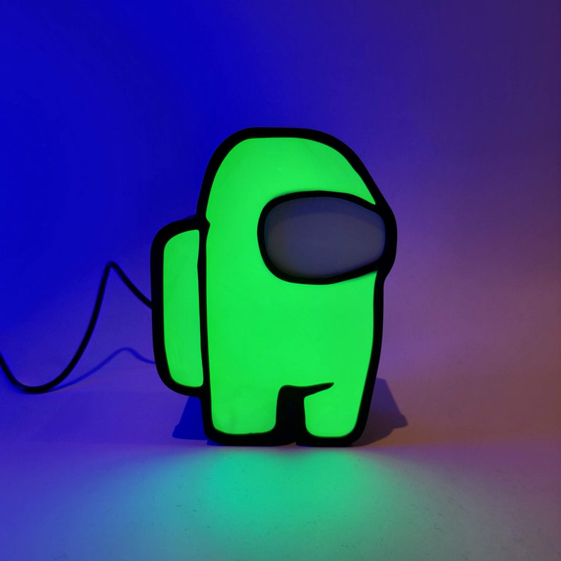 Among Us Crewmate RGB LED Display Lamp - Etsy