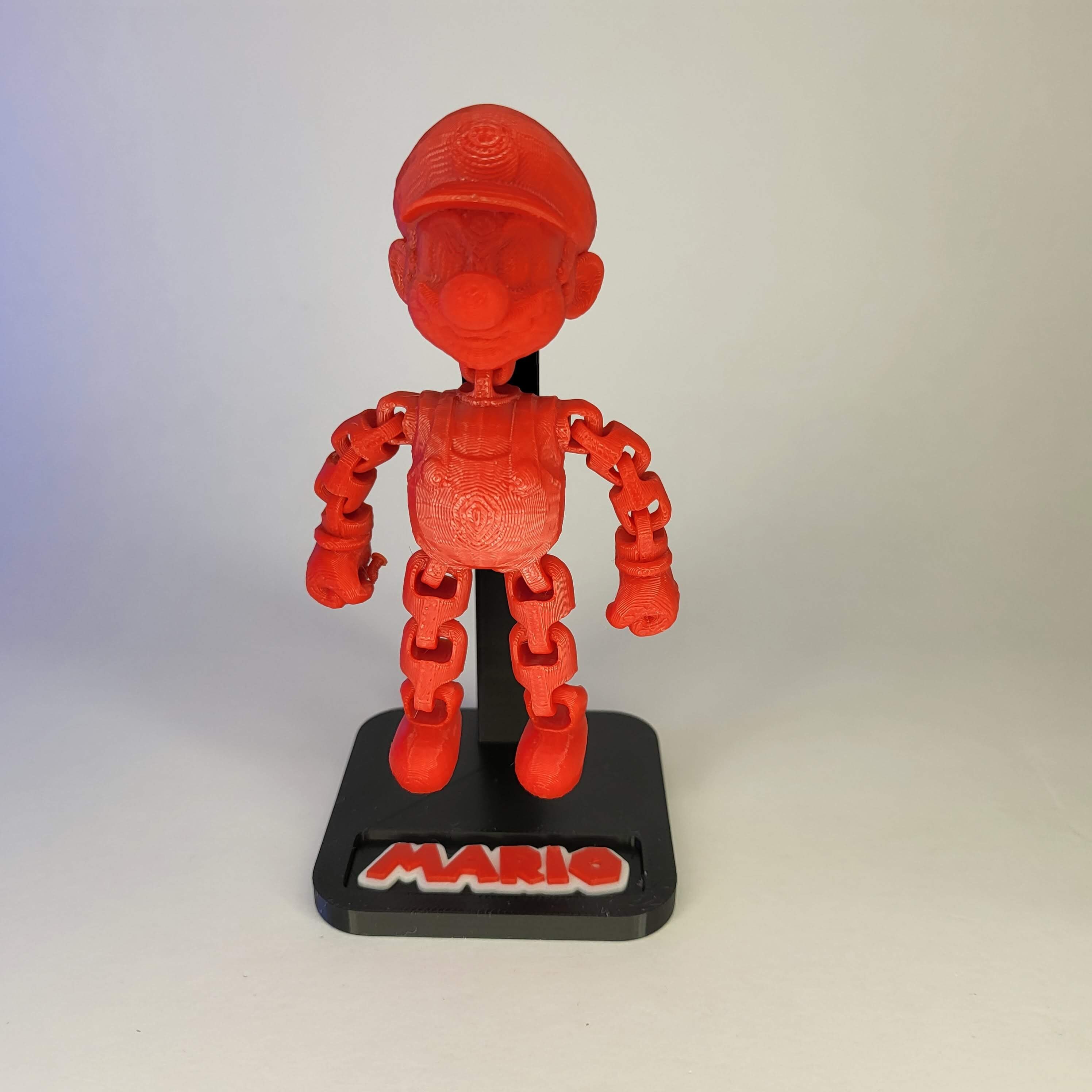 Magnetic Articulated Mario Fidget Toy - Super Mario Toy - Etsy