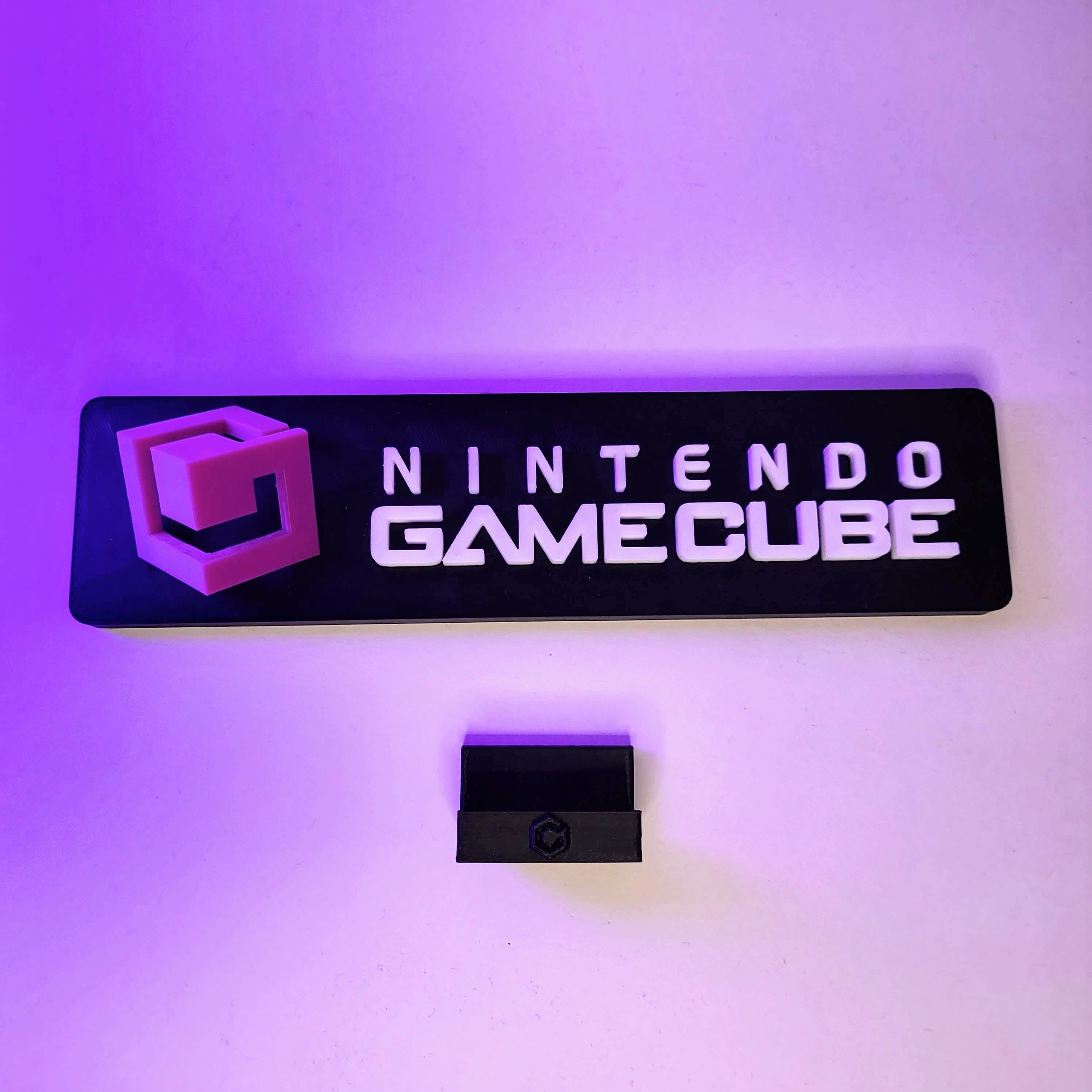 Nintendo Gamecube 3D Shelf Display Gaming Setup Enhancement Wall ...