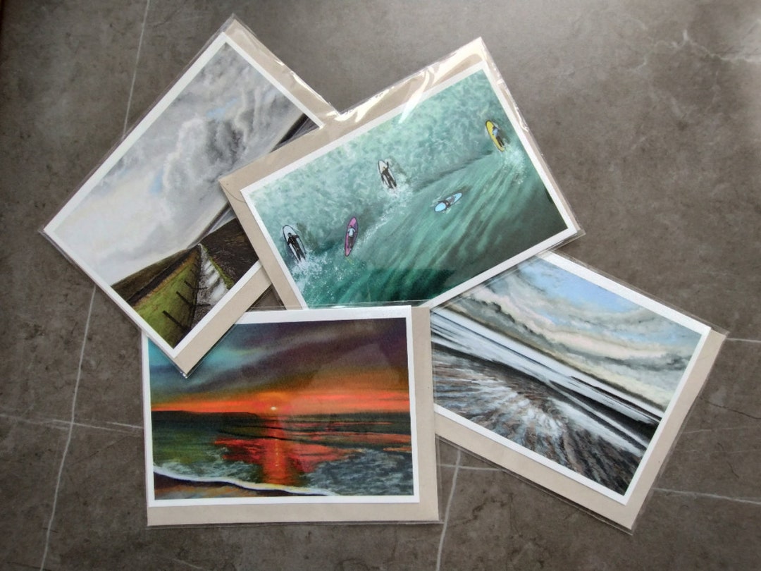 Art Print Cards Cards of My Original Pastel Artwork - Etsy