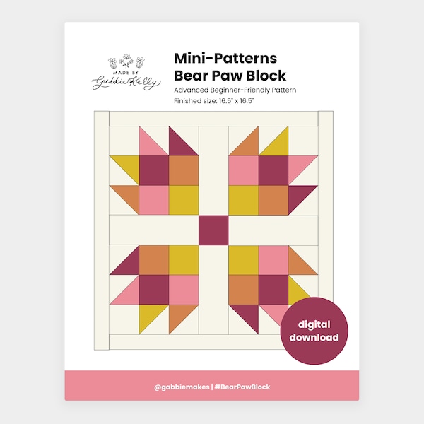 Bear Paw Quilt - Etsy