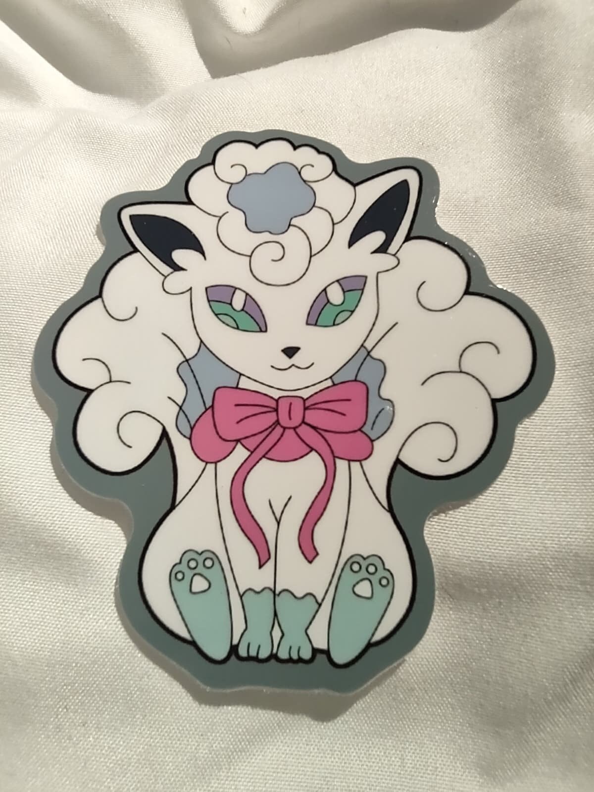 Embellishments Alolan Vulpix Sticker Card Making & Stationery etna.com.pe