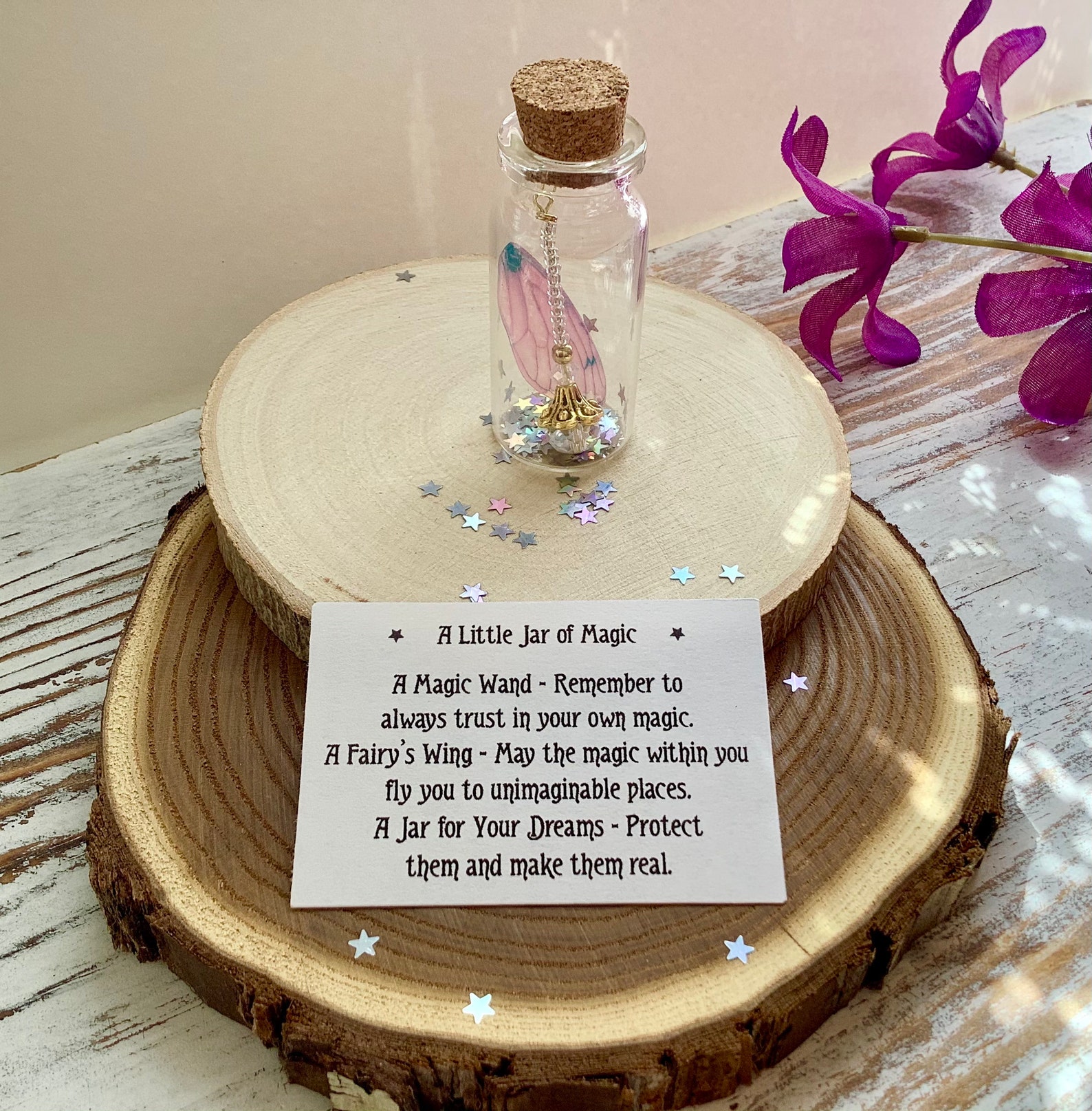 A Little Jar of Magic Gift of Magic Contains a Miniature | Etsy