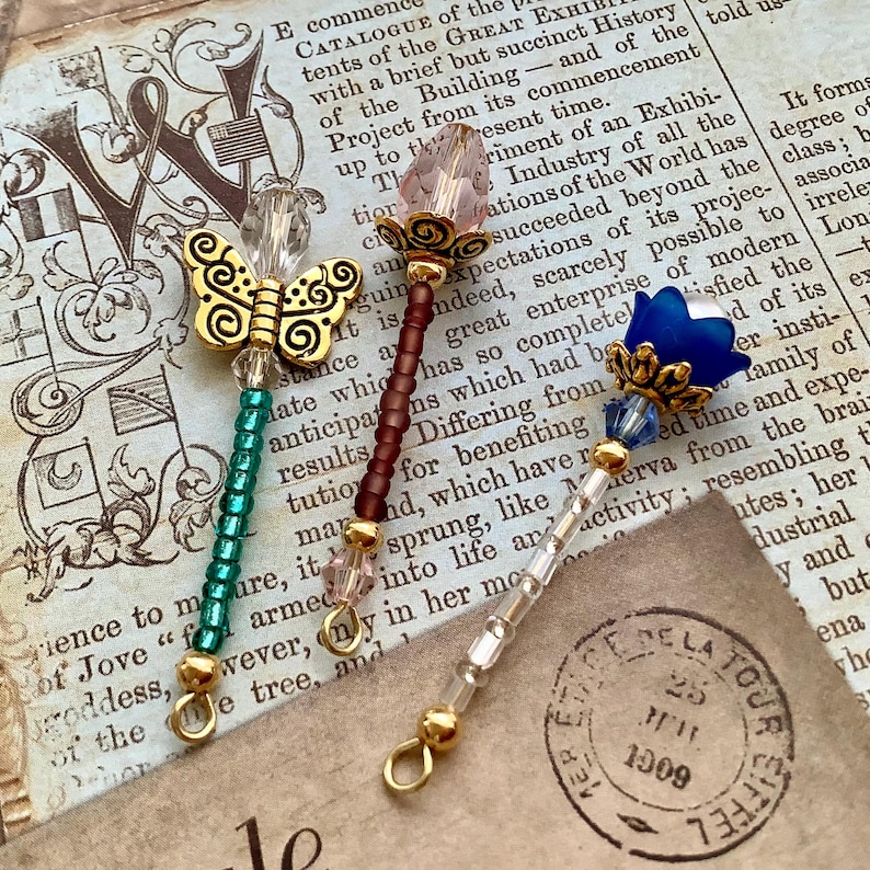 Miniature Crystal Fairy Wand: Dollhouse Fantasy Charm - Etsy