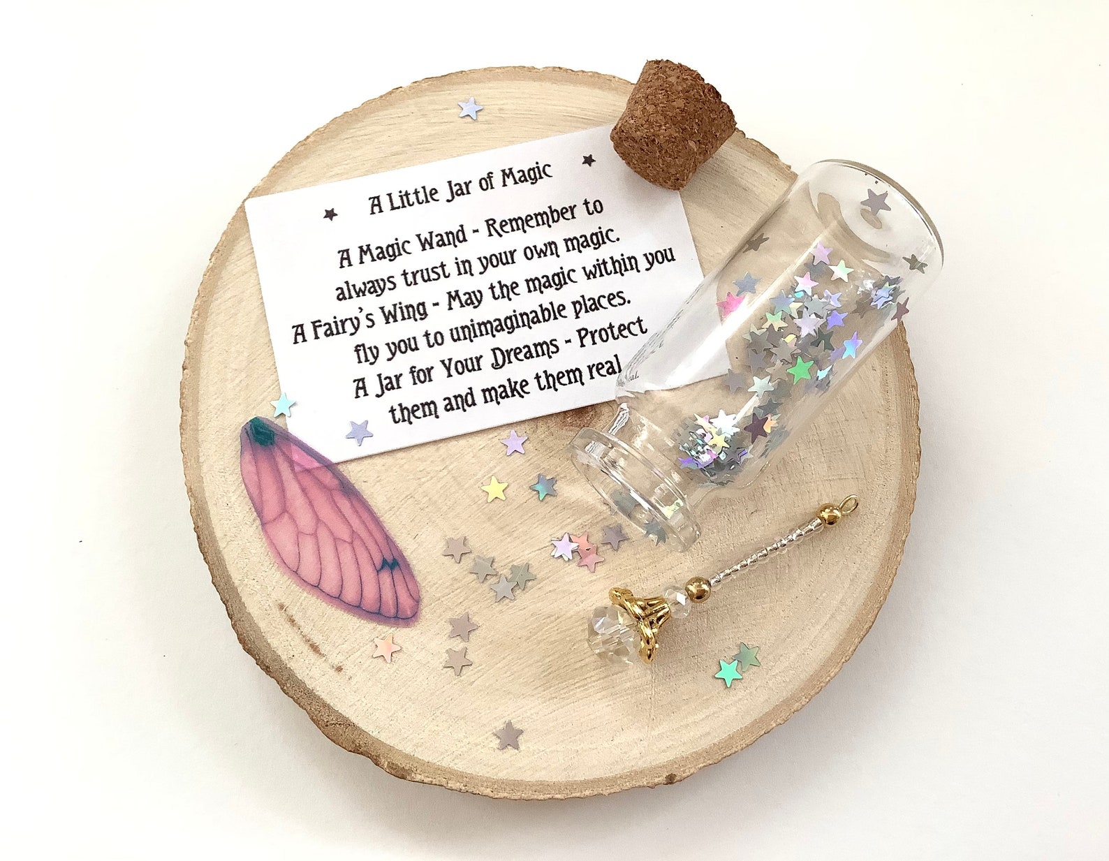 A Little Jar of Magic Gift of Magic Contains a Miniature - Etsy