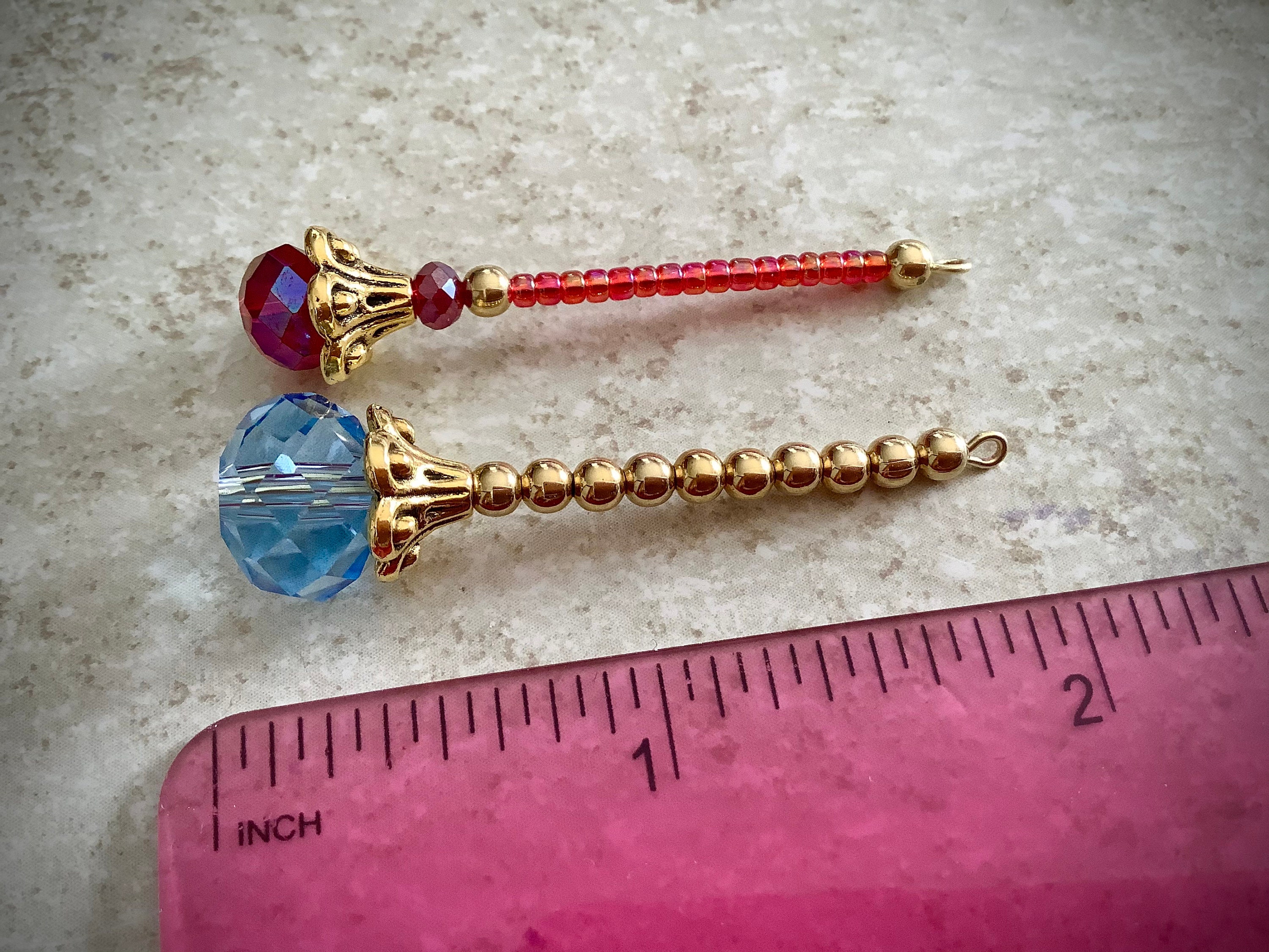 Miniature Crystal Magic Wand: Handmade Doll Fairy Charm (2 Inch) - Etsy ...