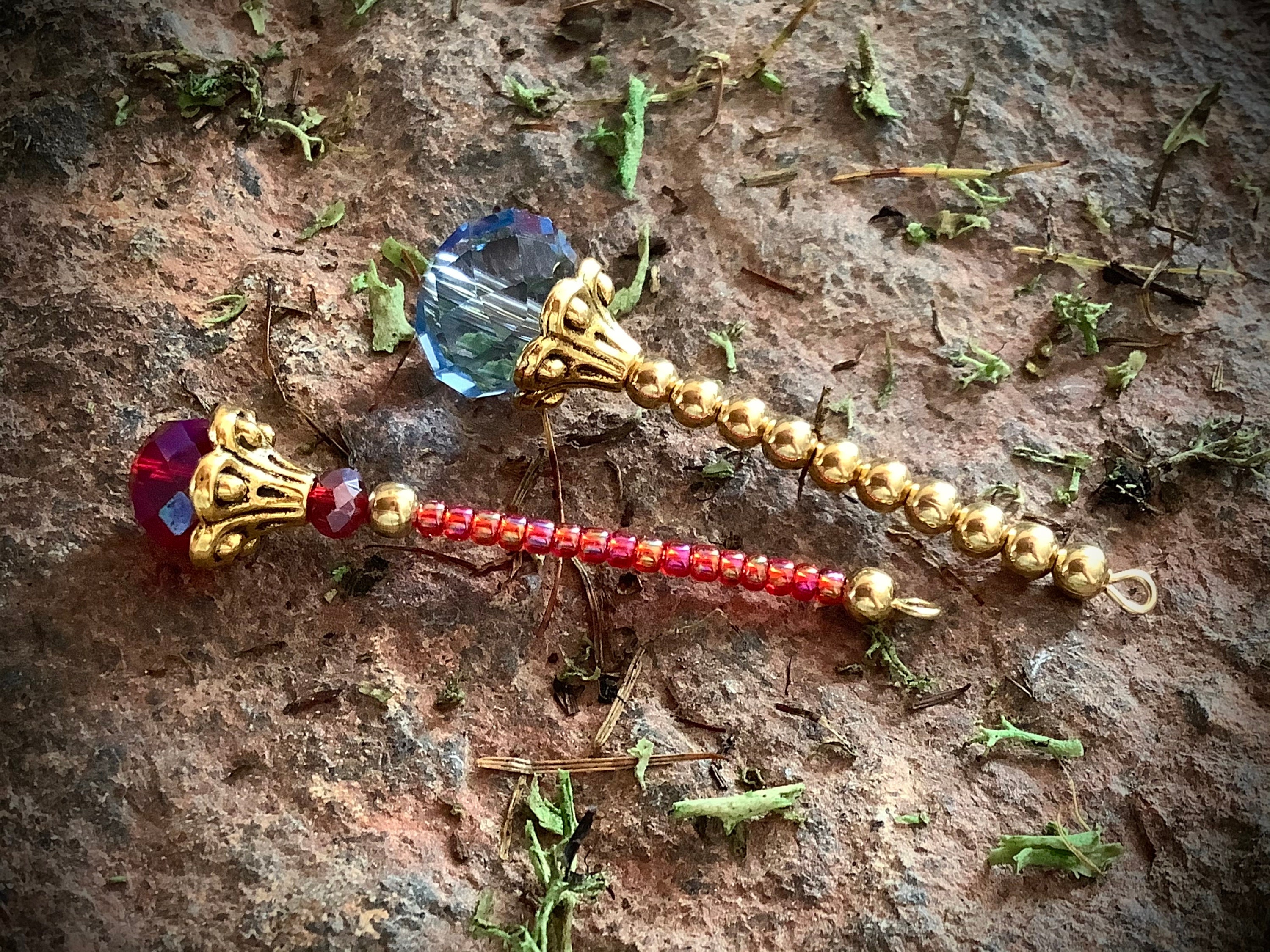 Miniature Crystal Magic Wand: Handmade Doll Fairy Charm (2 Inch) - Etsy ...