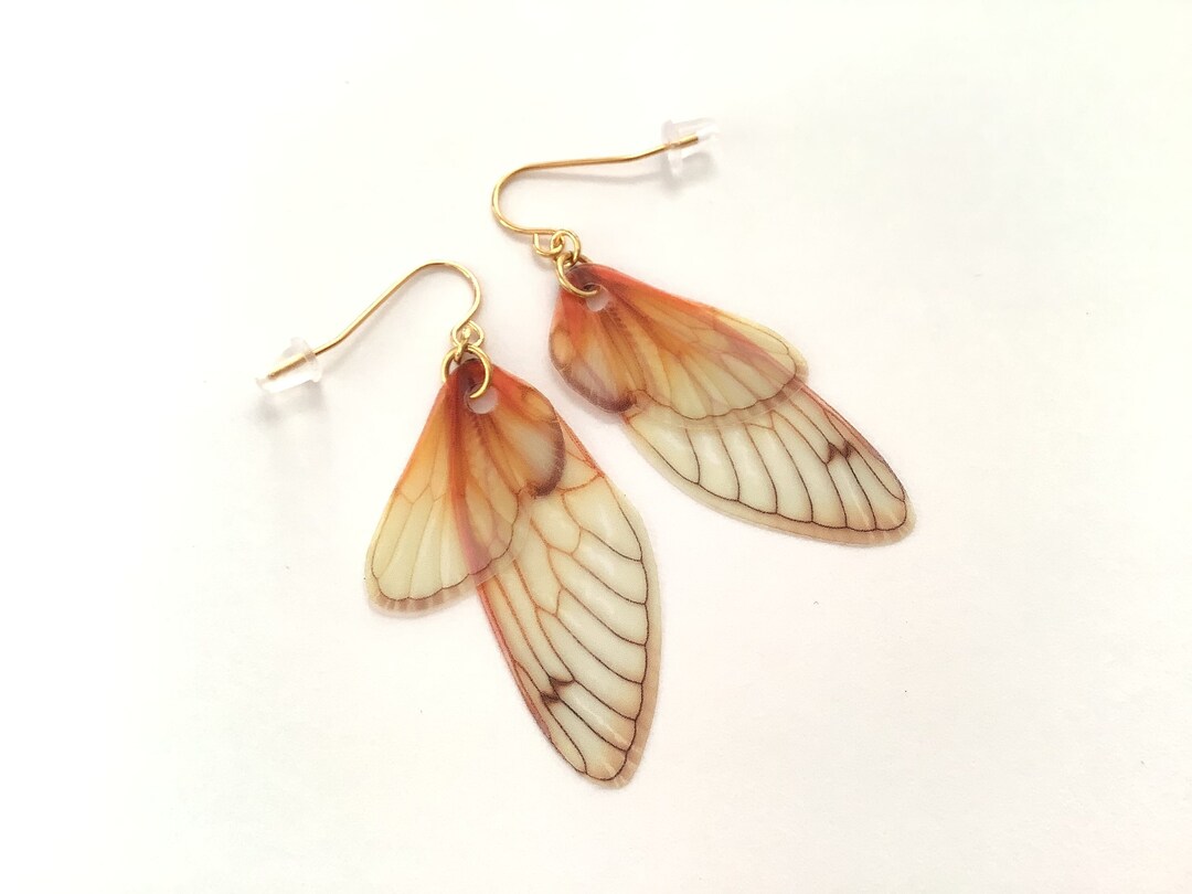 Realistic Looking but Not Real Wing Earrings, for the Serious Fairy ...
