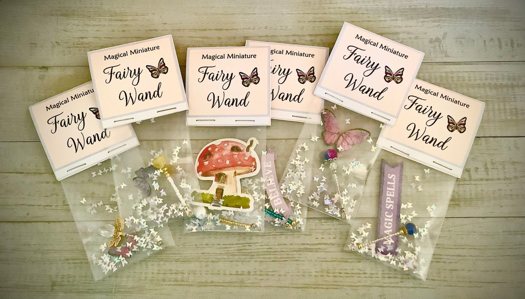 Tiny Crystal Fairy Wand: Miniature Doll Wand, Halloween Prop - Etsy