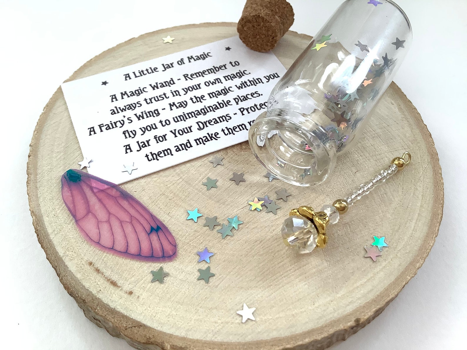 A Little Jar of Magic Gift of Magic Contains a Miniature - Etsy