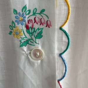 Vintage 1970s House Dress, Robe, Duster, Cotton Day Dress, Lightweight ...