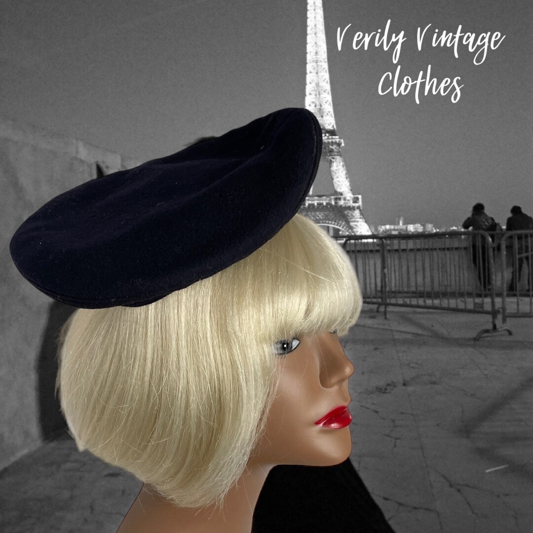 Vintage U.S. Navy Wool Beret - 1950s Sailor Hat (size 6 7/8) - Etsy