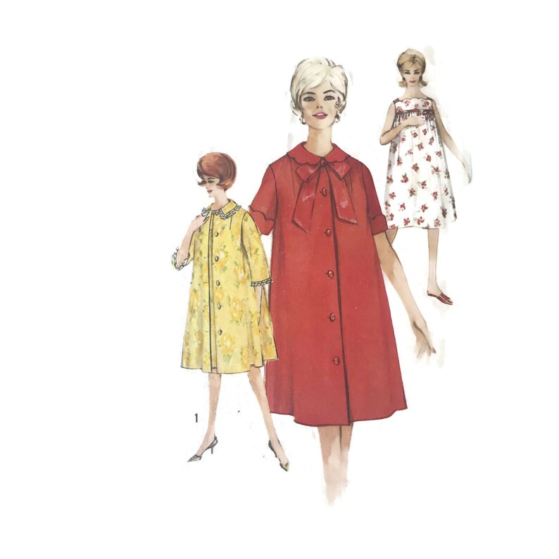 Vintage 1950s Robe Pattern Simplicity Sewing Pattern Size 10 | Etsy