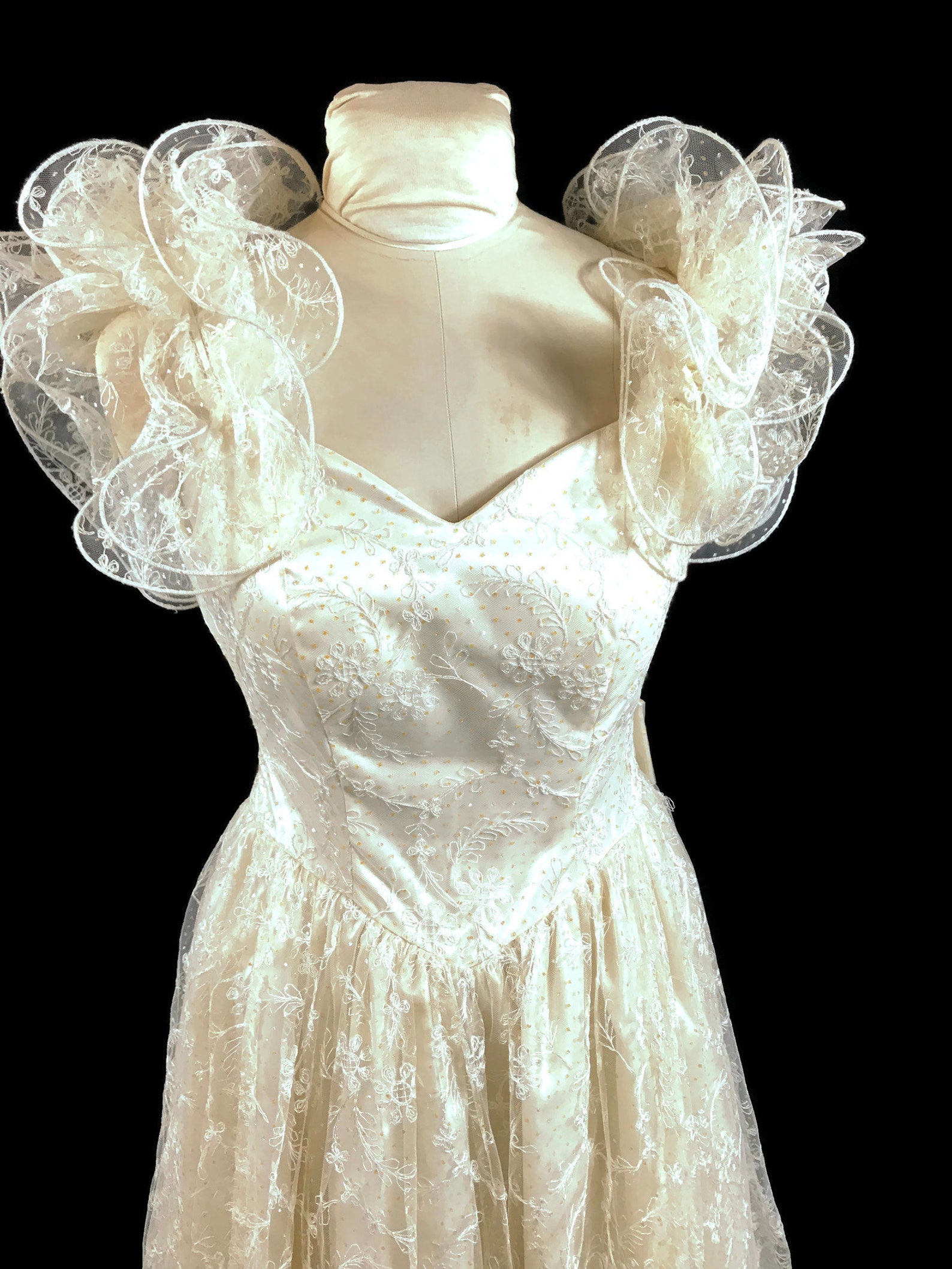 Vintage Princess Dress Ivory White Party Formal Dress - Etsy