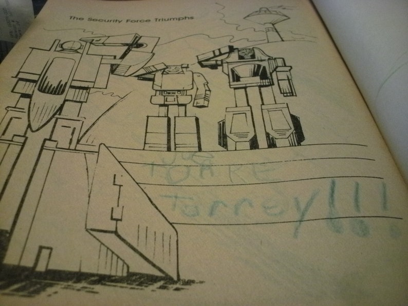 1985 Coloring and Activity Book Go Bots Mighty Robots Mighty - Etsy