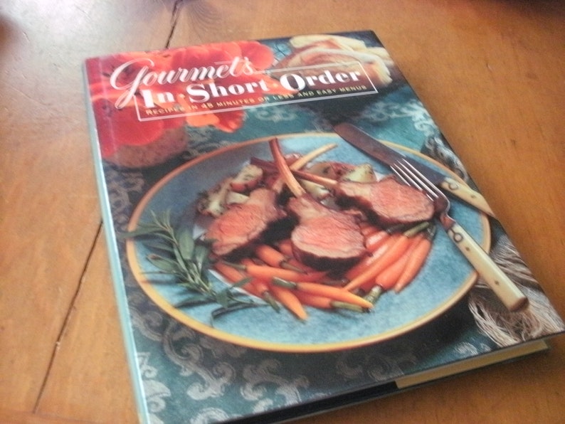 1993 HC With DJ Gourmet's in Short Order Menus and Recipes - Etsy