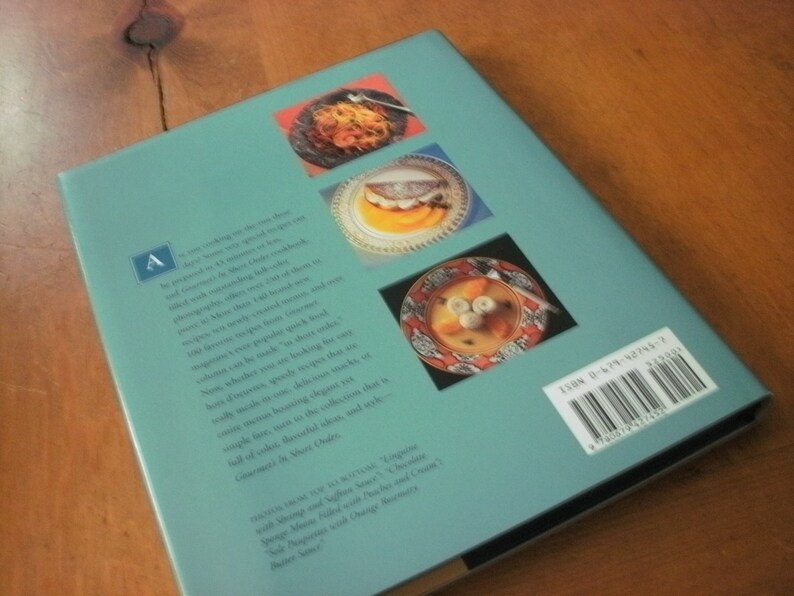 1993 HC With DJ Gourmet's in Short Order Menus and Recipes - Etsy