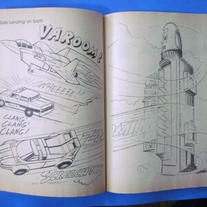 1985 Coloring and Activity Book Go Bots Mighty Robots Mighty - Etsy