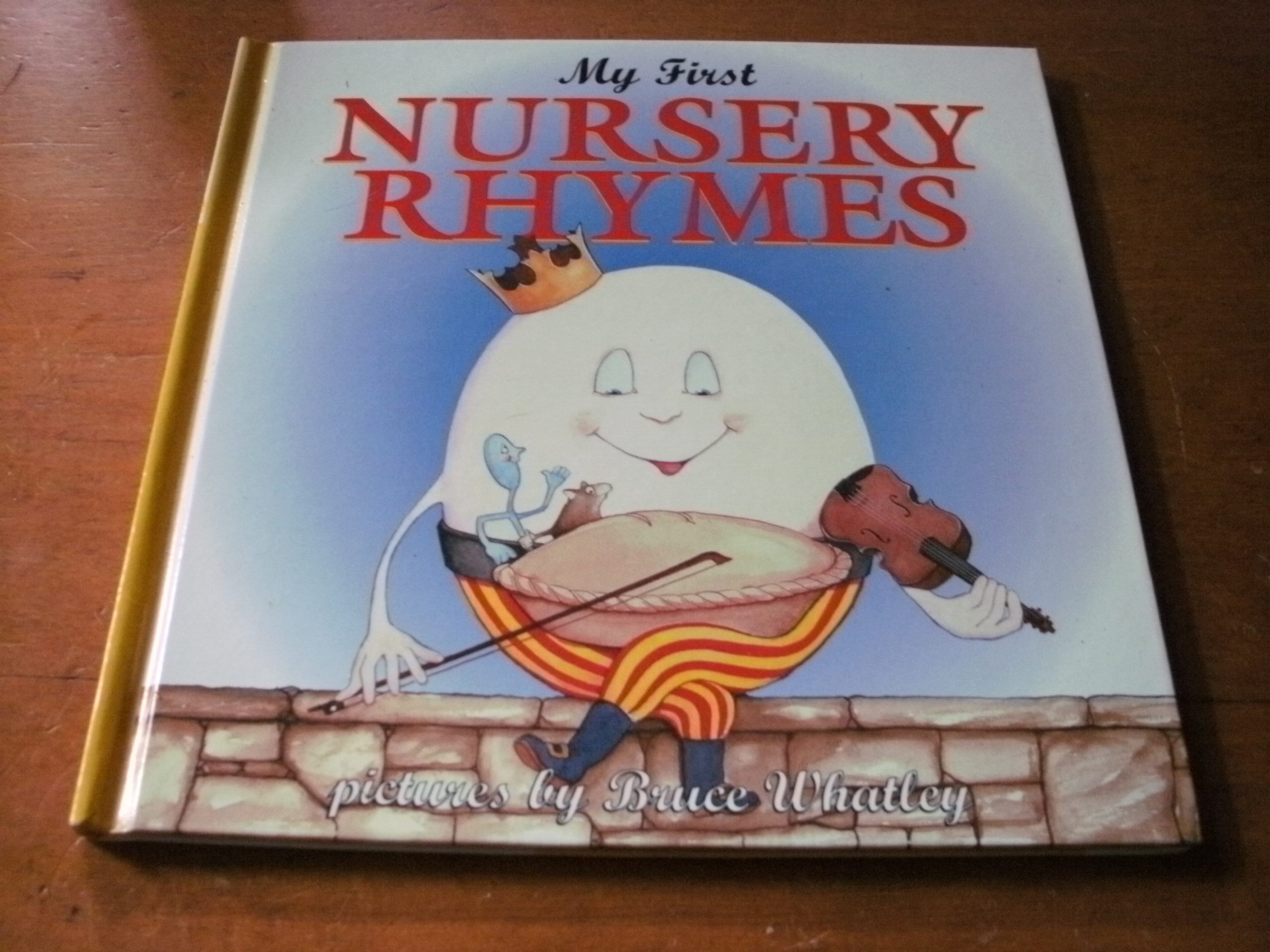Vintage HC 1999 Nursery Rhymes Book Bruce Whatley Whimsical | Etsy
