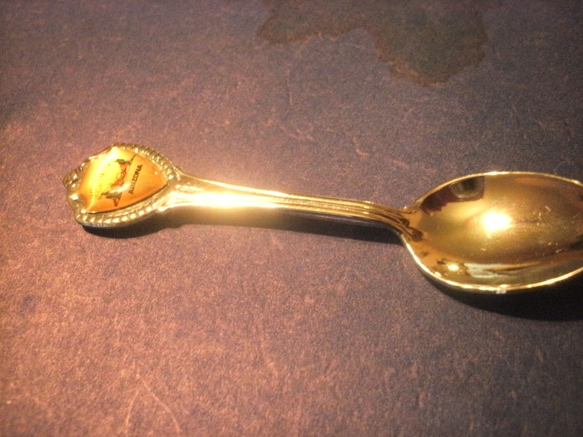 3.25 Souvenir Spoon Phoenix Arizona Silver Tone Metal - Etsy