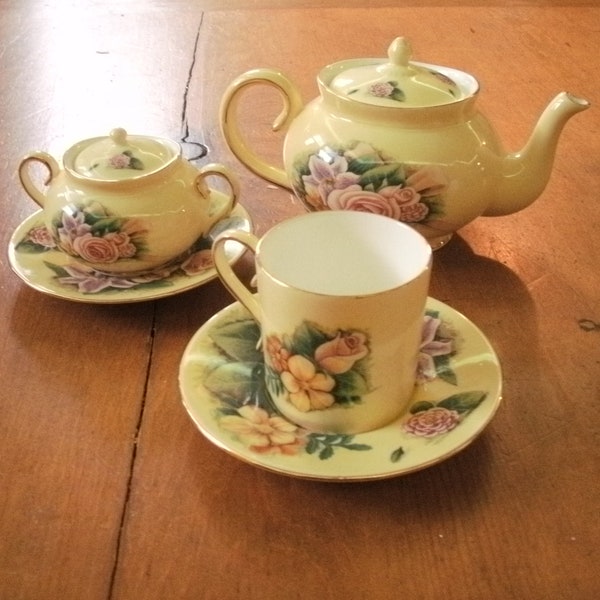 Bone China Tea Set - Etsy