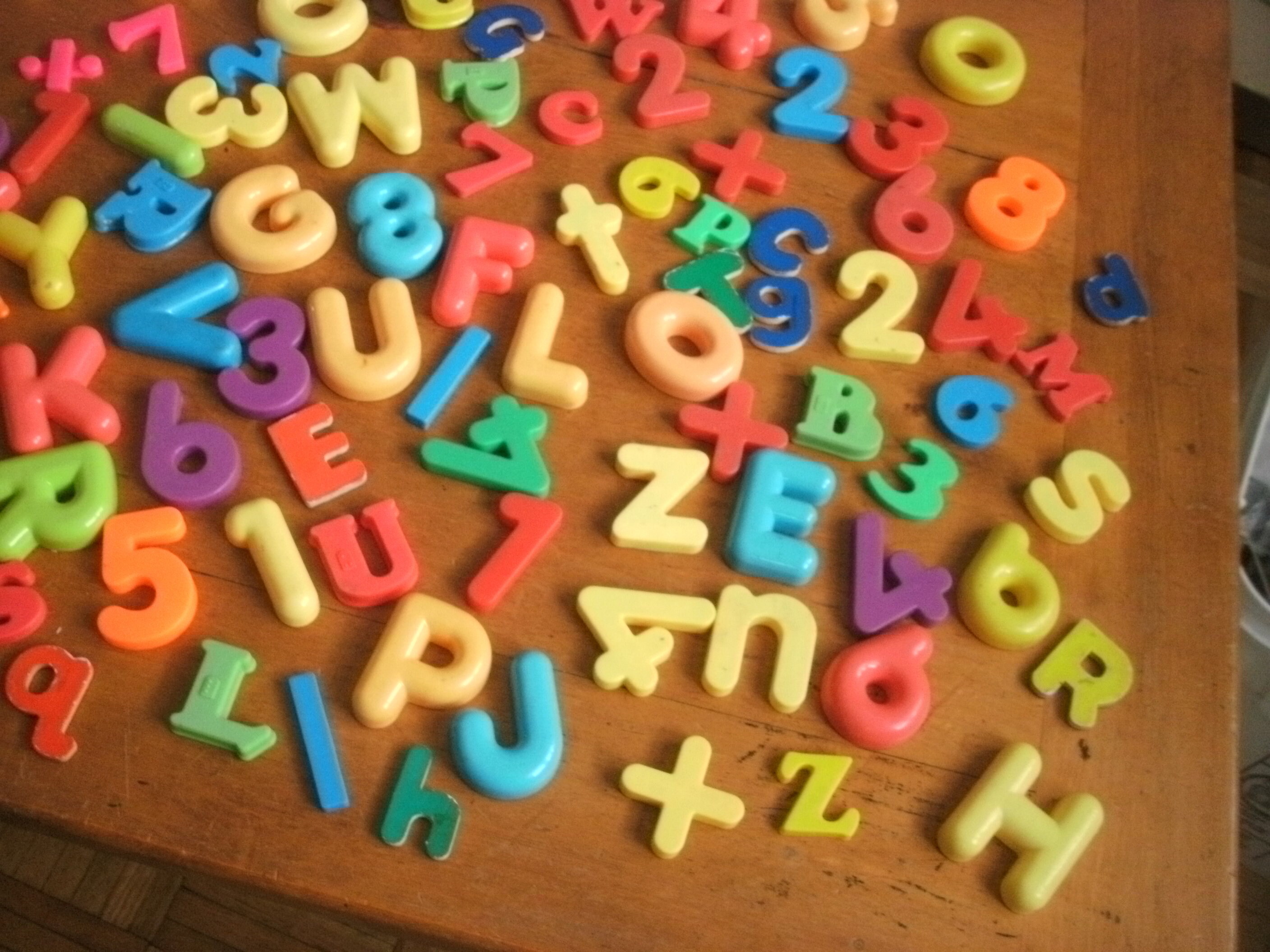 105 Magnet Letters and Numbers Several Styles Most Plastic | Etsy