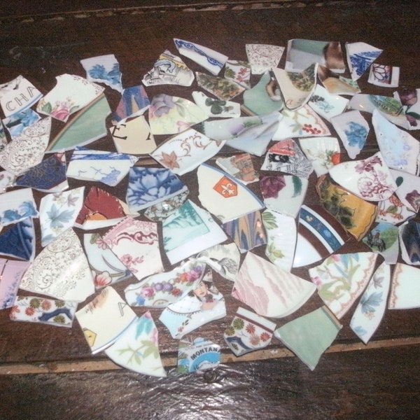 Pottery Shards - Etsy