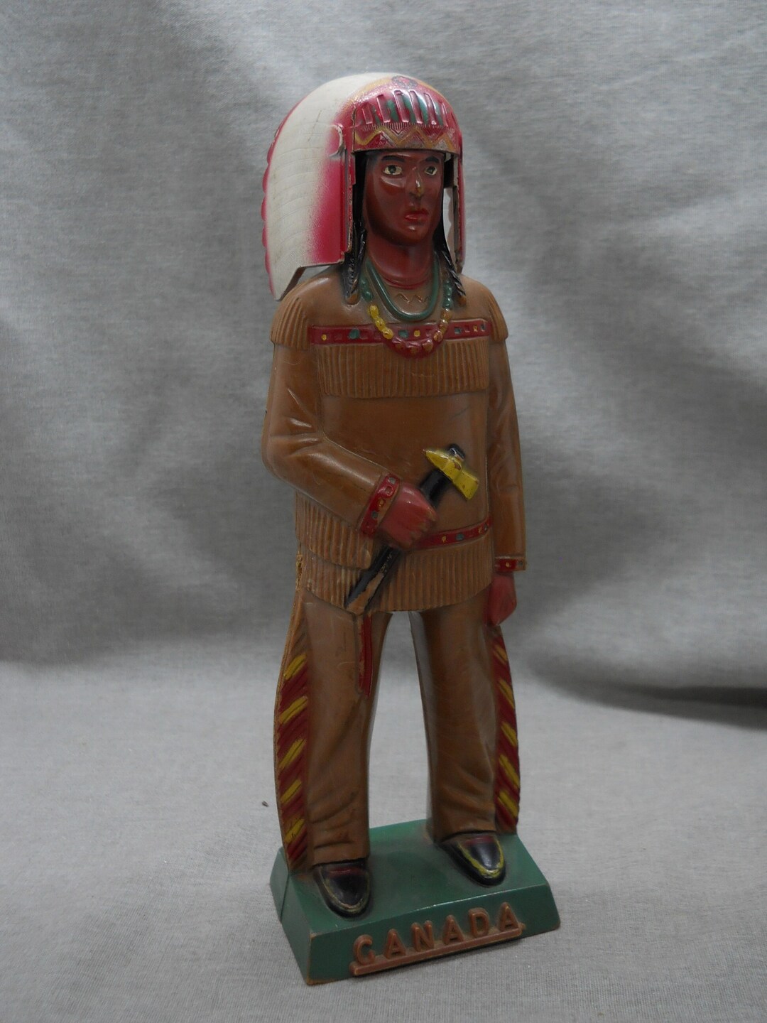 Vintage Circa 1960s Reliable Indian Plastic Figurine With Removeable ...